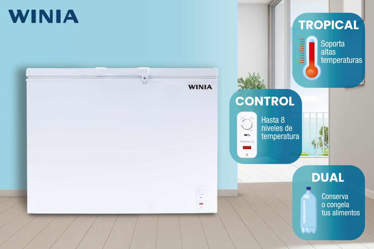 Ripley - CONGELADORA WINIA 315L WRC-315ACW