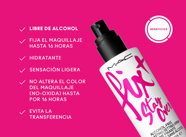 FIJADOR DE MAQUILLAJE MAC FIX+ STAY OVER