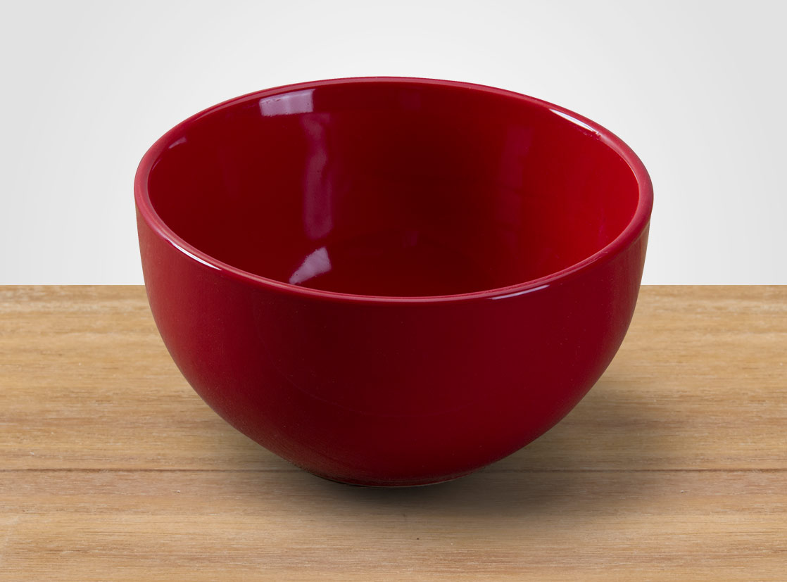 BOWL RIPLEY HOME S-TMP-MOD CERÁMICA ROJO