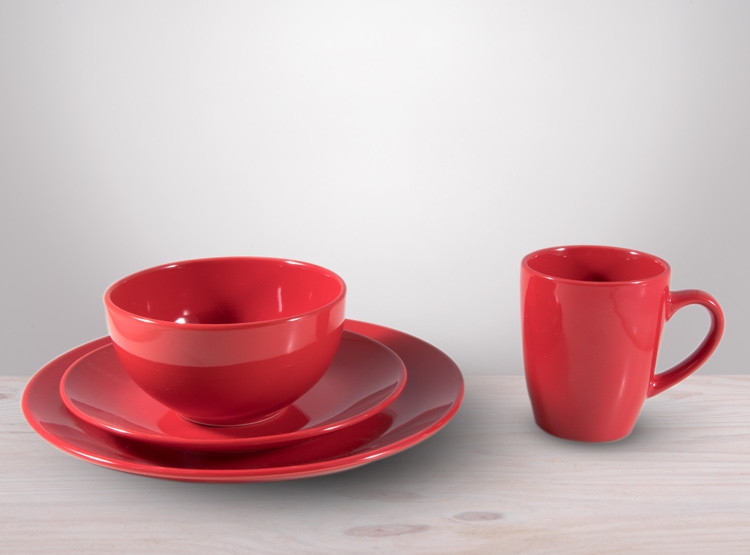 Ripley - BOWL RIPLEY HOME S-TMP-MOD CERÁMICA ROJO