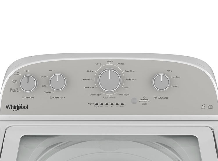 LAVADORA WHIRLPOOL 19 KG CARGA SUPERIOR XPERT SYSTEM 4GWTW1955LW BLANCO