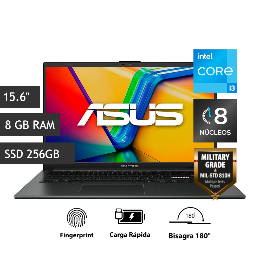 LAPTOP ASUS VIVOBOOK GO 15 E1504GA-NJ006W INTEL CORE I3-N305 8 NUCLEOS ...