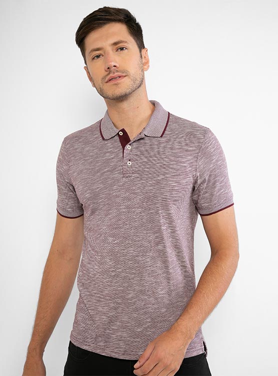 Ripley - POLO CACHAREL PARA HOMBRE ALGODÓN M/C ALOMBO
