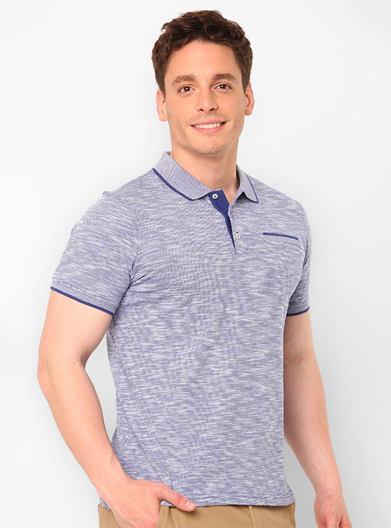 Ripley - POLO MANGA CORTA ALGODÓN HOMBRE CACHAREL ALOMBO