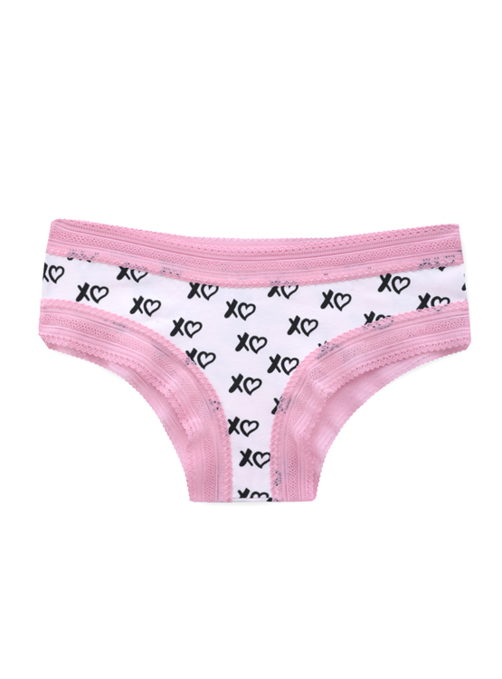 Ripley - CALZÓN ALGODÓN MUJER INDEX ROSADO HI CUT PINK CHEEKY XOXO