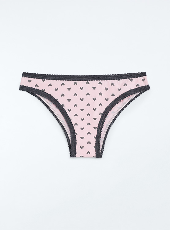Ripley - CALZÓN MUJER INDEX ROSADO BIKINI CORAZONES