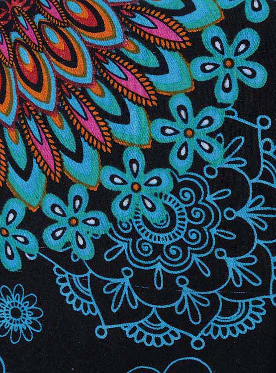 Ripley Pareo Index Mandala Bulan Turquesa Mujer