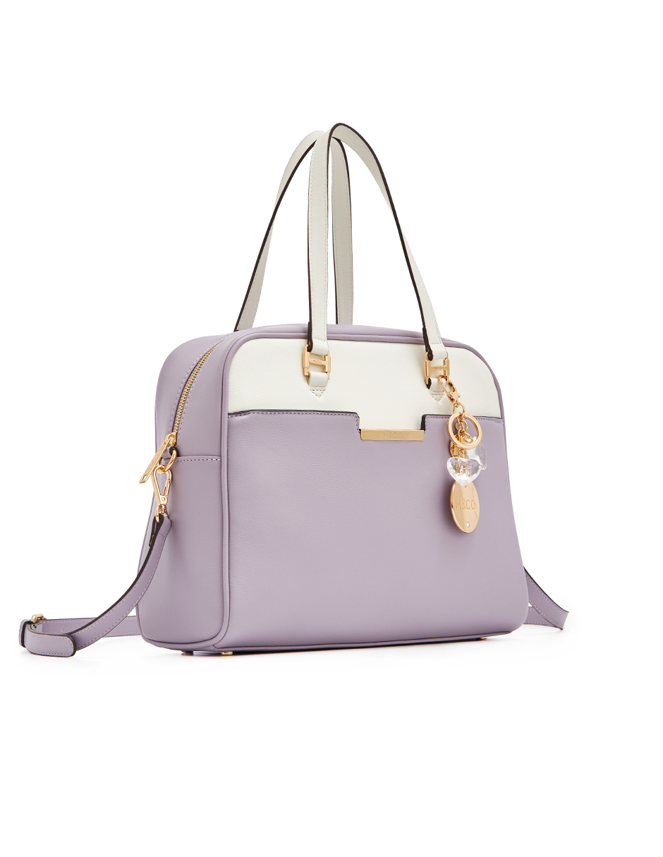 Ripley - CARTERA H & CO. SATCHEL BAG 5120 LILA
