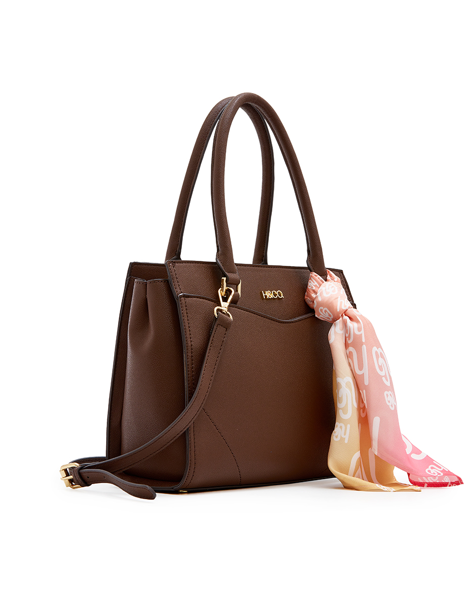 CARTERA H & CO. SATCHEL BAG 5154 CAFÉ