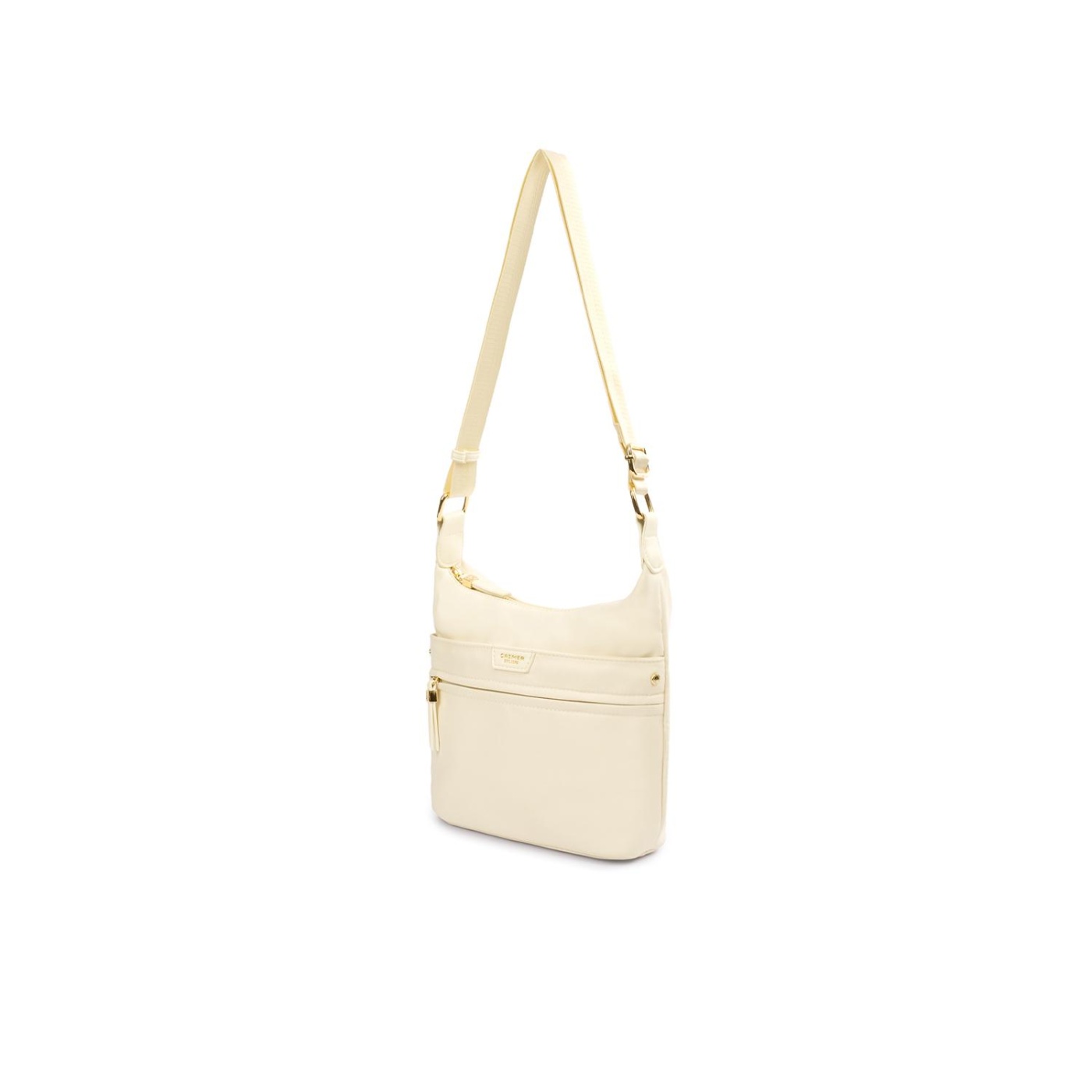 CARTERA CREPIER GORETTI CREMA CROSSBODY