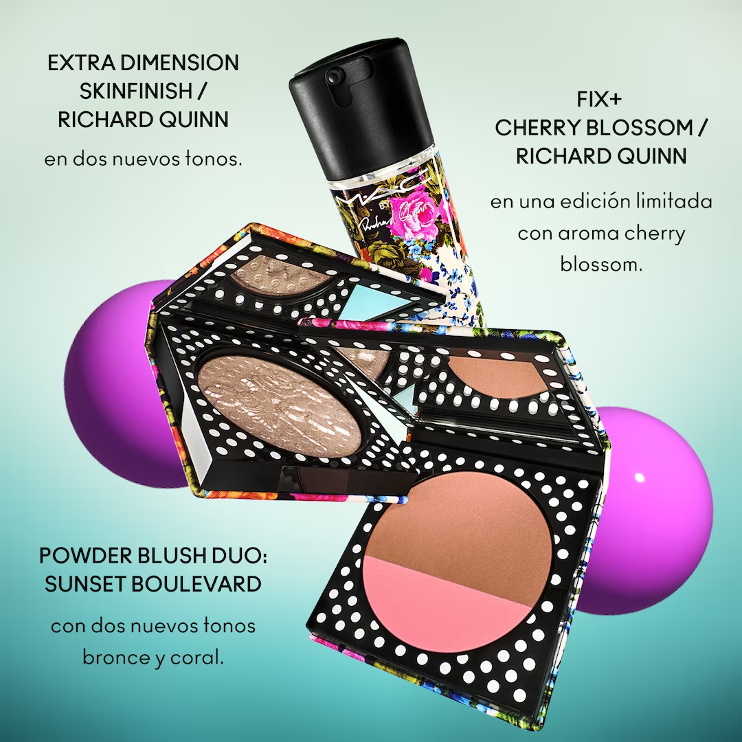 Ripley - FIJADOR MAC DE MAQUILLAJE PREP+PRIME FIX+ RICHARD QUINN CHERRY ...