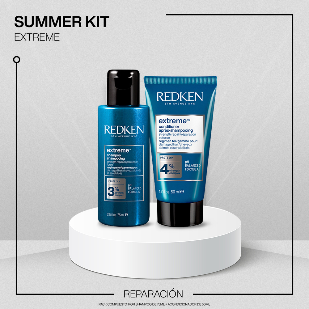 Ripley - SHAMPOO REDKEN PACK VIAJERO PARA CABELLO DAÑADO EXTREME ...