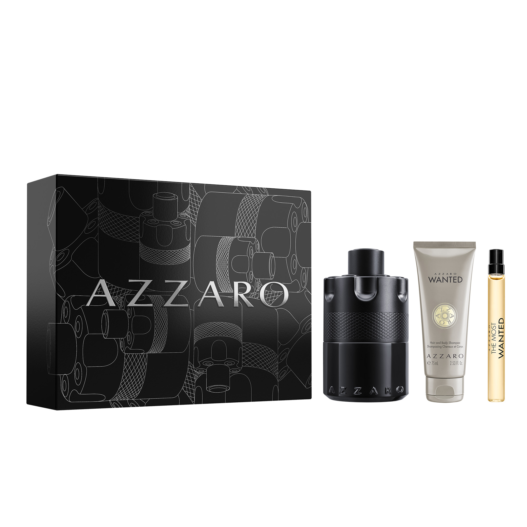 Ripley - SET PERFUME AZZARO THE MOST WANTED HOMBRE EDP 100 ML + SHAMPOO ...