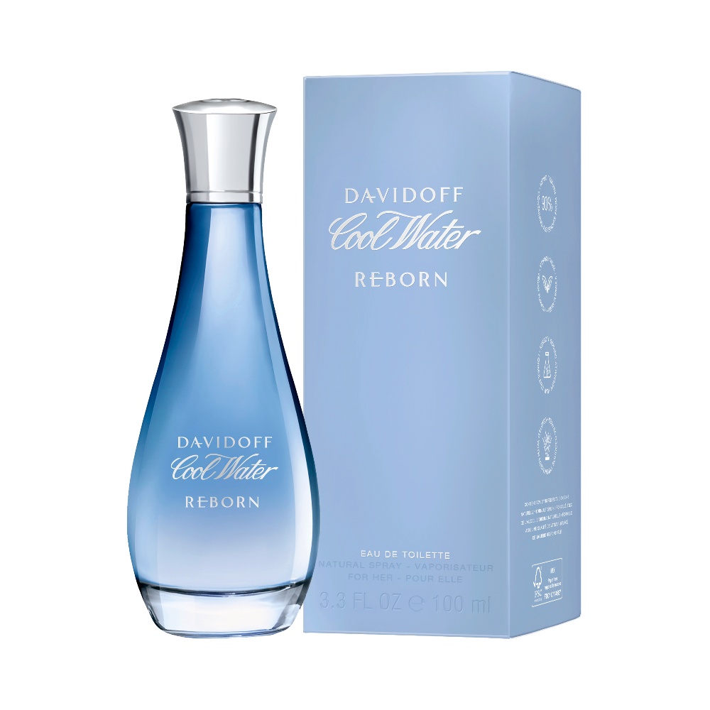 PERFUME DAVIDOFF COOL WATER REBORN MUJER EDT 100 ML