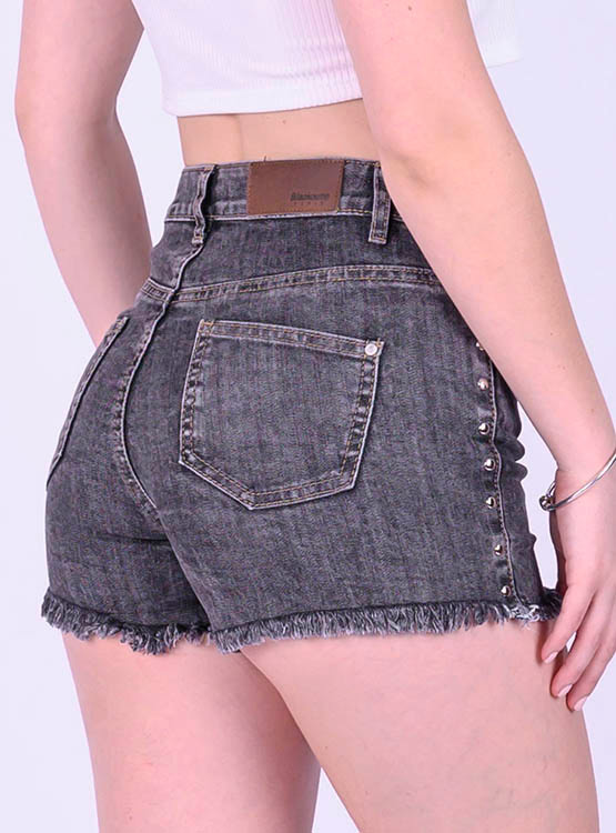 Ripley - SHORT CORTO CEÑIDO MUJER BLACKOUT KAIA