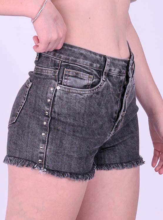 Ripley - SHORT CORTO CEÑIDO MUJER BLACKOUT KAIA