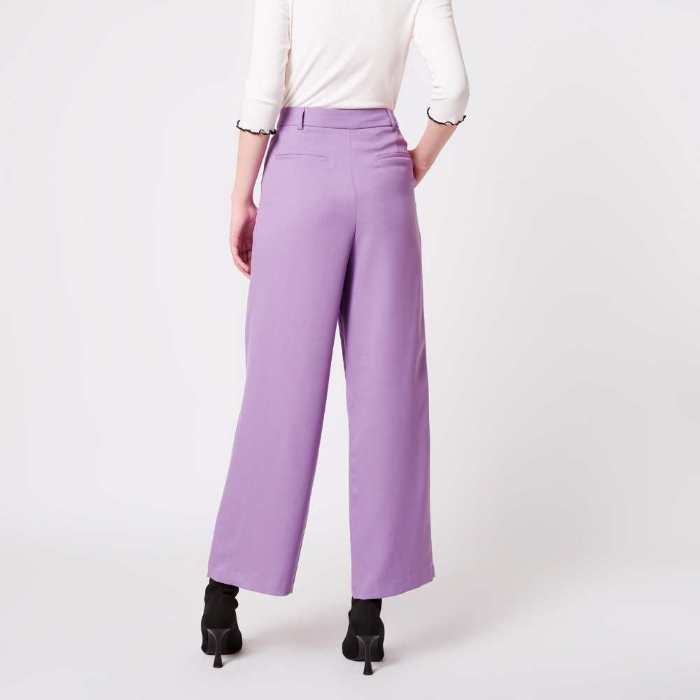 Ripley - PANTALÓN CASUAL PALAZZO MUJER MENTHA Y CHOCOLATE MORADO ROSANA