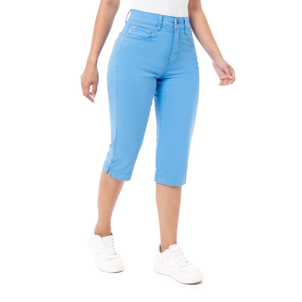 Ripley - PANTALÓN CAPRI CROPPED CEÑIDO MUJER PIONIER DIANA