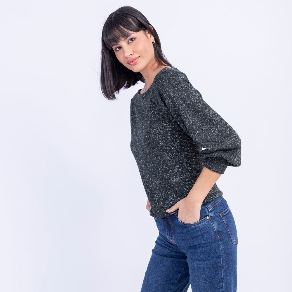 Ripley - CHOMPA OFF SHOULDER MUJER SODA BLUES KRISTYNNA
