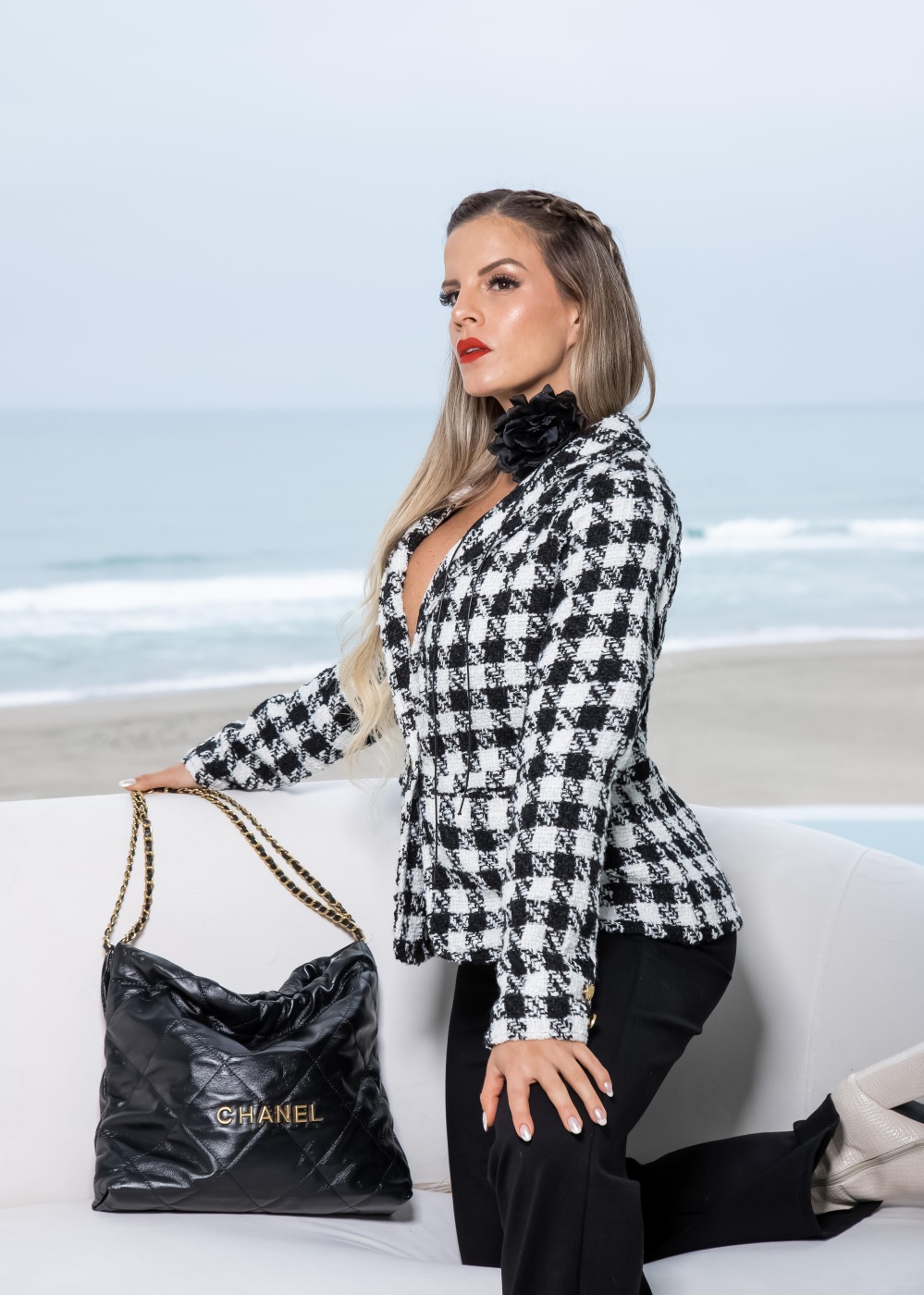 Ripley - BLAZER MANGA LARGA MUJER ALEJANDRA BAIGORRIA ANA CUADROS AB ...