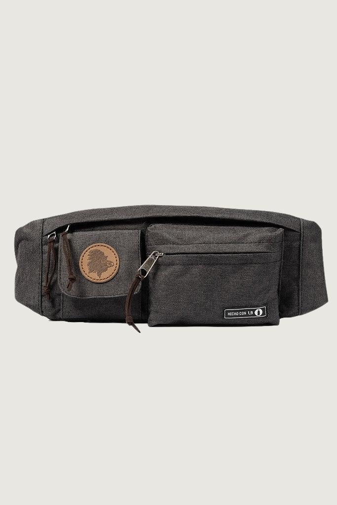 Ripley - CANGURO WILD LAMA WAIST BAG GRIS