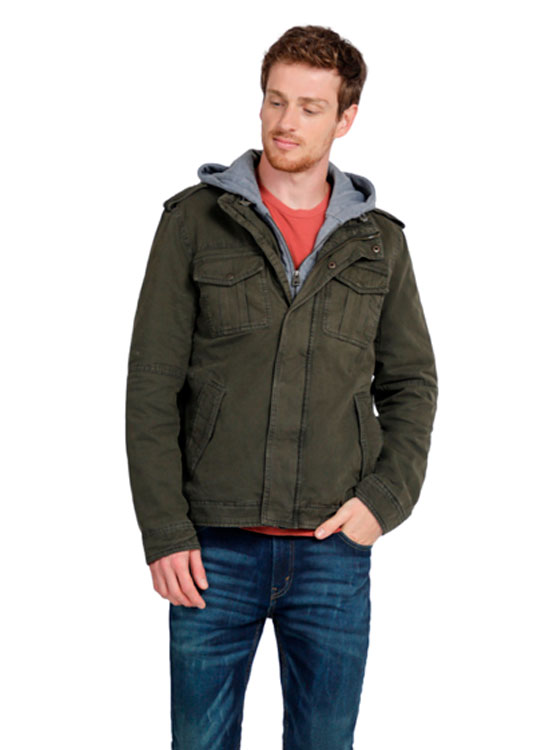 Ripley - CASACA ALGODÓN HOMBRE LEVI'S VERDE 5949100