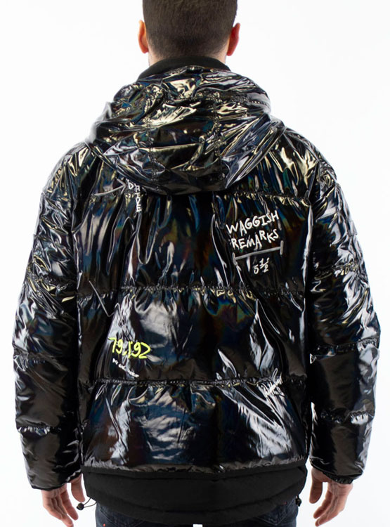 Ripley - CASACA HOMBRE BLACKOUT NEGRO H203 JAMES