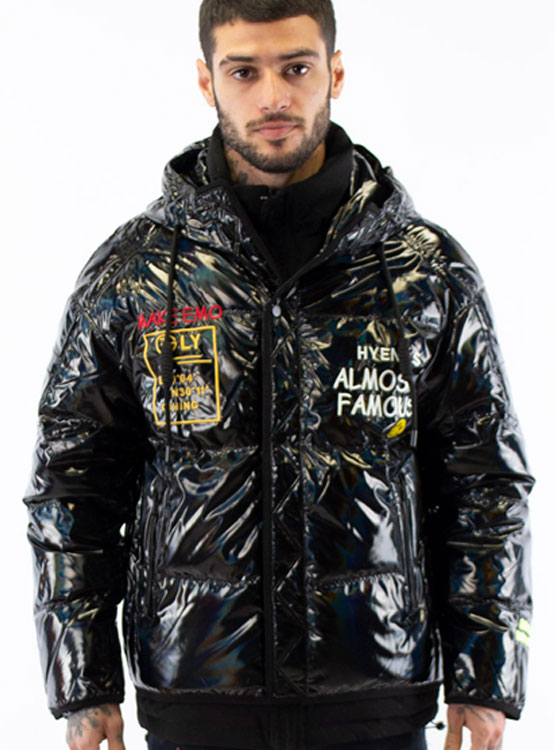 Ripley - CASACA HOMBRE BLACKOUT NEGRO H203 JAMES