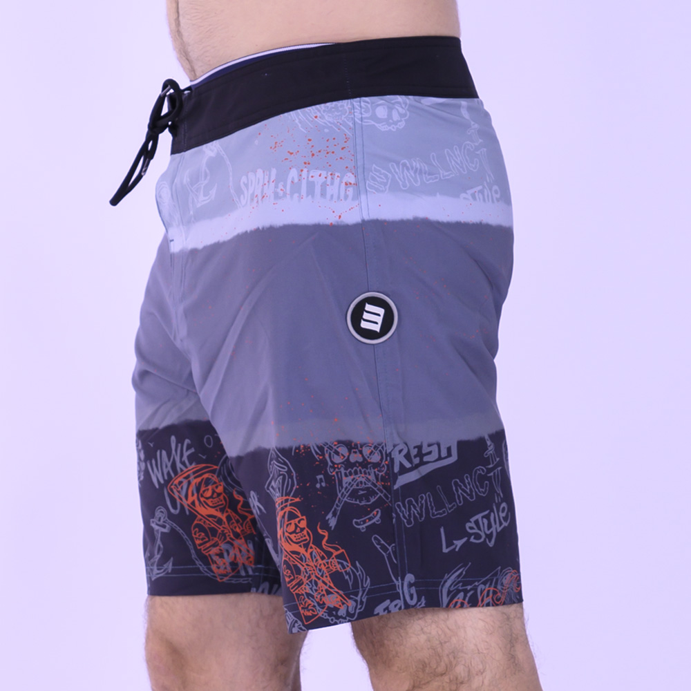Ripley - ROPA DE BAÑO HOMBRE WOALLANCE GRIS JAMAICA