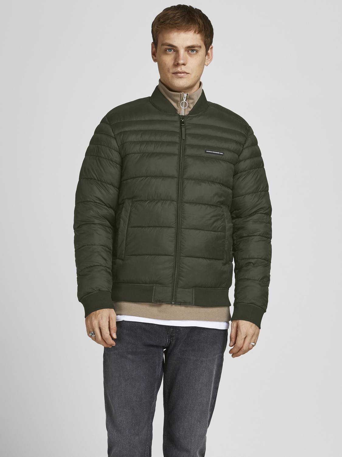 Ripley - CASACA BOMBER JACK & JONES PARA HOMBRE HERO