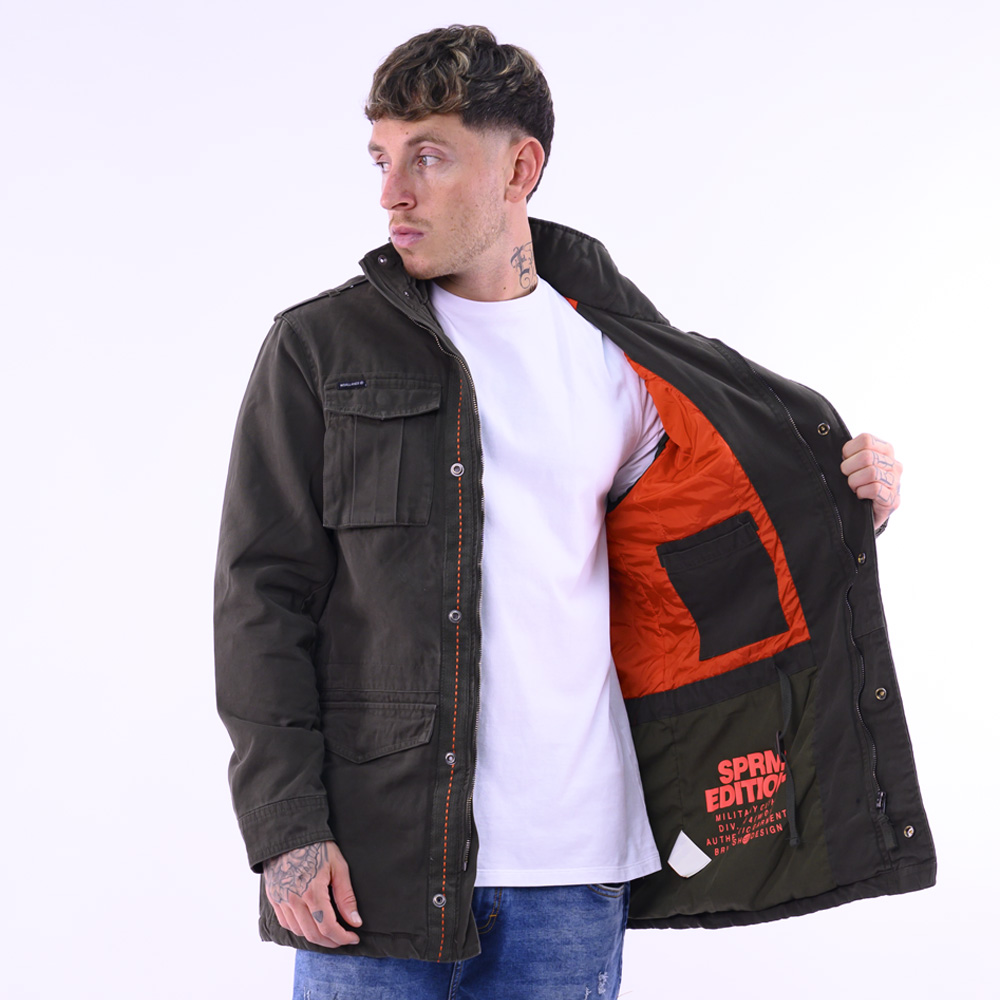 Ripley - CASACA WOALLANCE PARA HOMBRE 100% ALGODÓN LOGAN H23