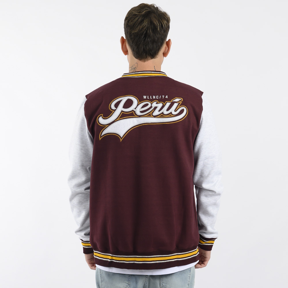 POLERA HOMBRE WOALLANCE GUINDA PERU H23