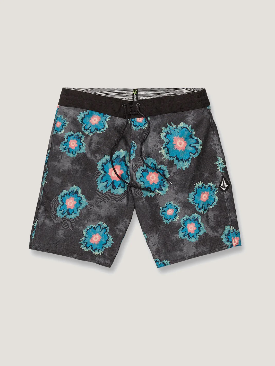 Ripley - ROPA DE BAÑO CORTA HOMBRE VOLCOM NEGRO MEDAL PETAL STONEY 19