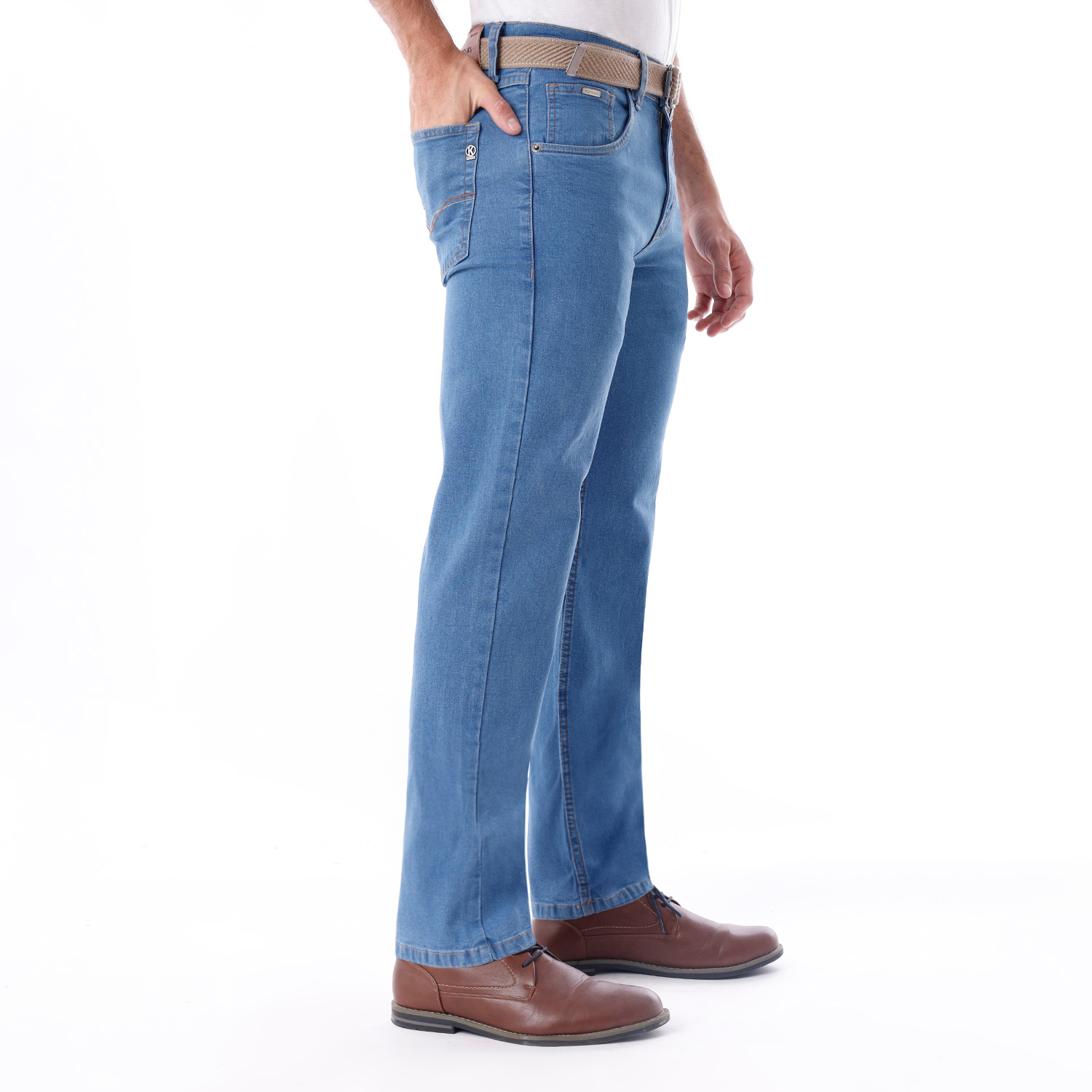 Ripley - JEANS RECTO HOMBRE KANSAS K01600