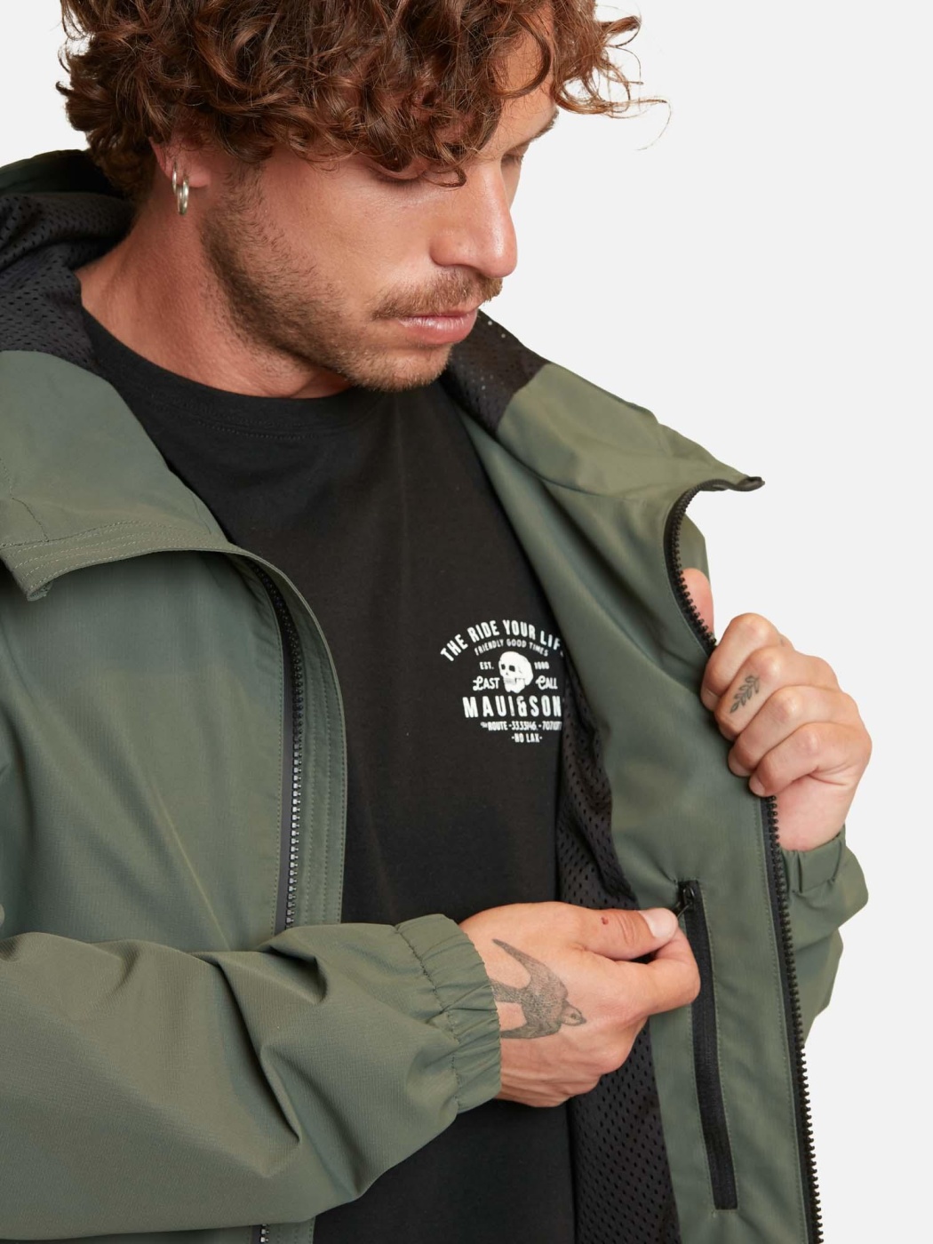 CASACA HOMBRE MAUI AND SONS VERDE 5K395