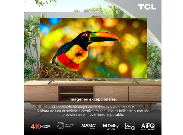 Ripley - TELEVISOR TCL LED UHD 4K 50'' SMART TV 50P735
