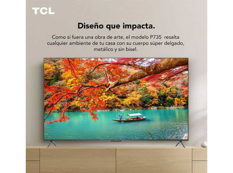 Ripley - TELEVISOR TCL LED UHD 4K 50'' SMART TV 50P735