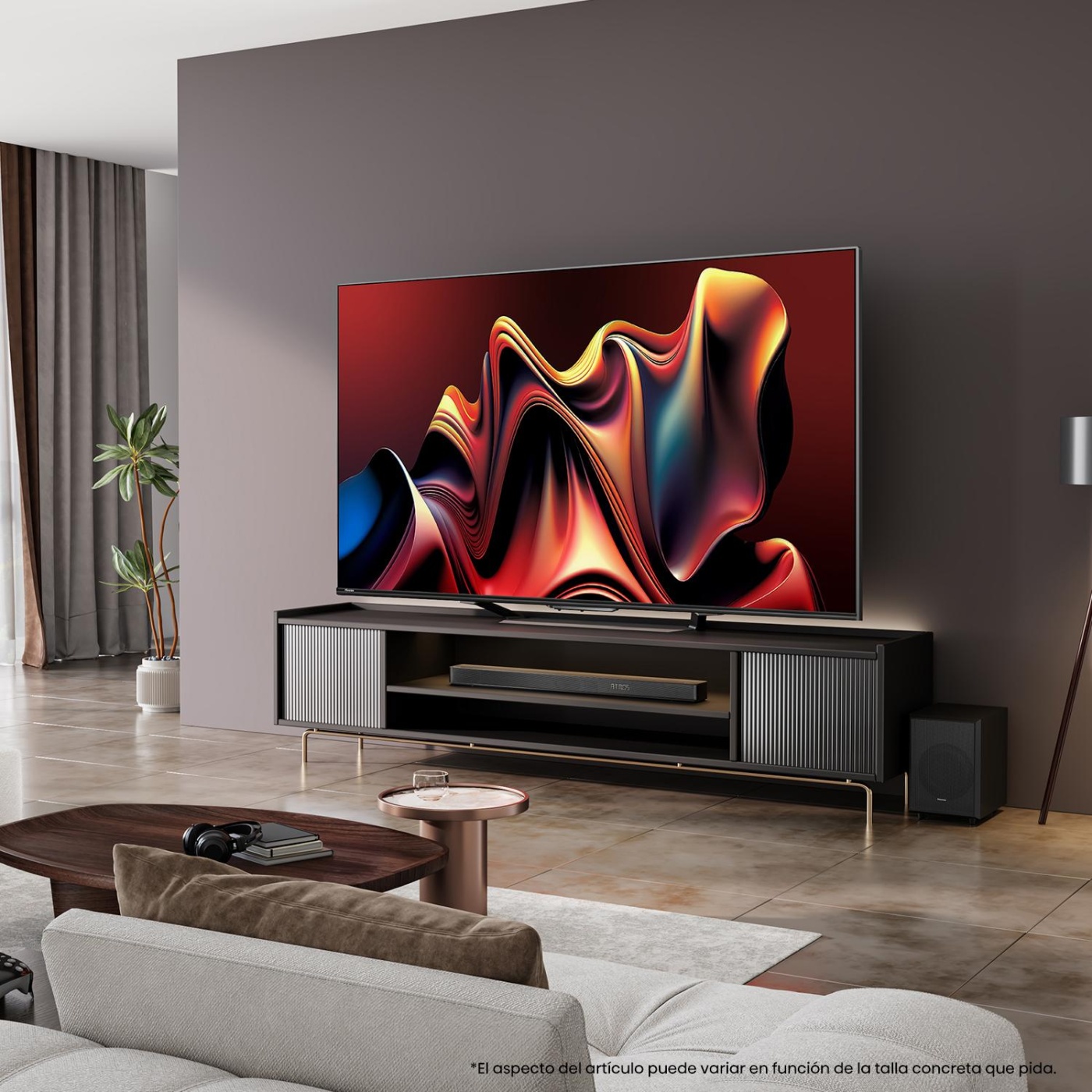 TELEVISOR SMART TV HISENSE QLED 55" 55U7N