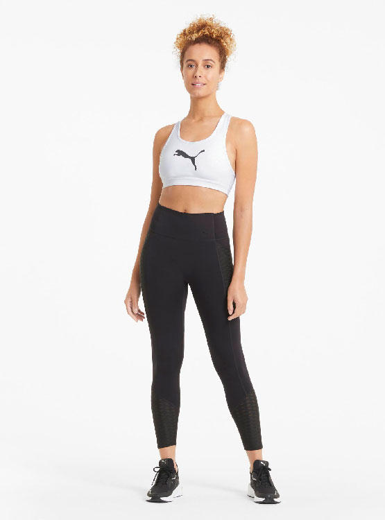 BRA DEPORTIVO MUJER PUMA 520304 52 MID IMPACT 4KEEPS BLANCO