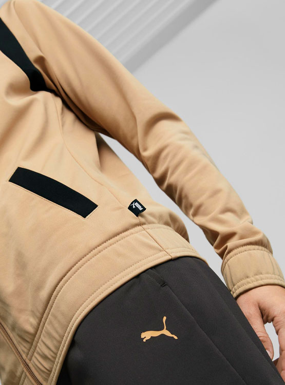 Ripley - BUZO CONJUNTO MUJER PUMA CLASSIC TRICOT SUIT OP 675234 89 BEIGE