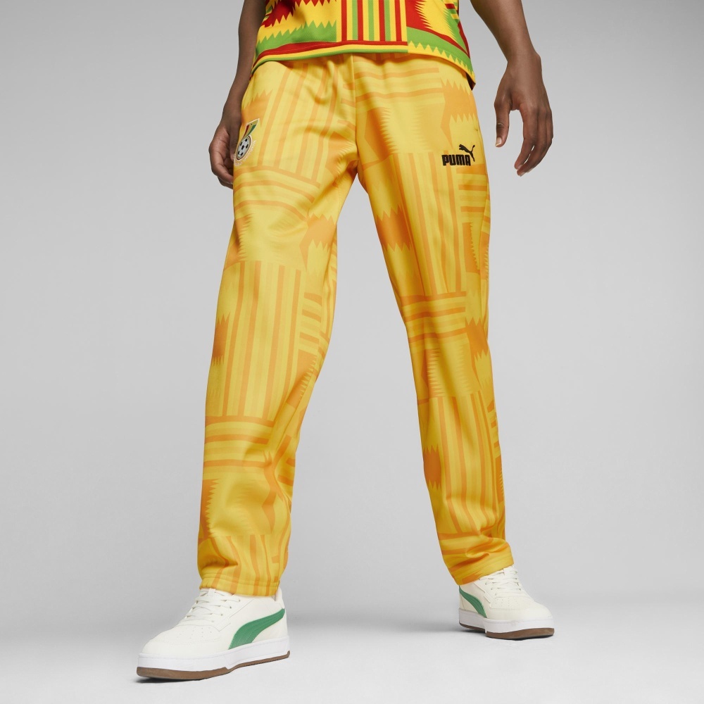 Ripley - PANTALÓN DE BUZO CEÑIDO HOMBRE PUMA AMARILLO 772467 08