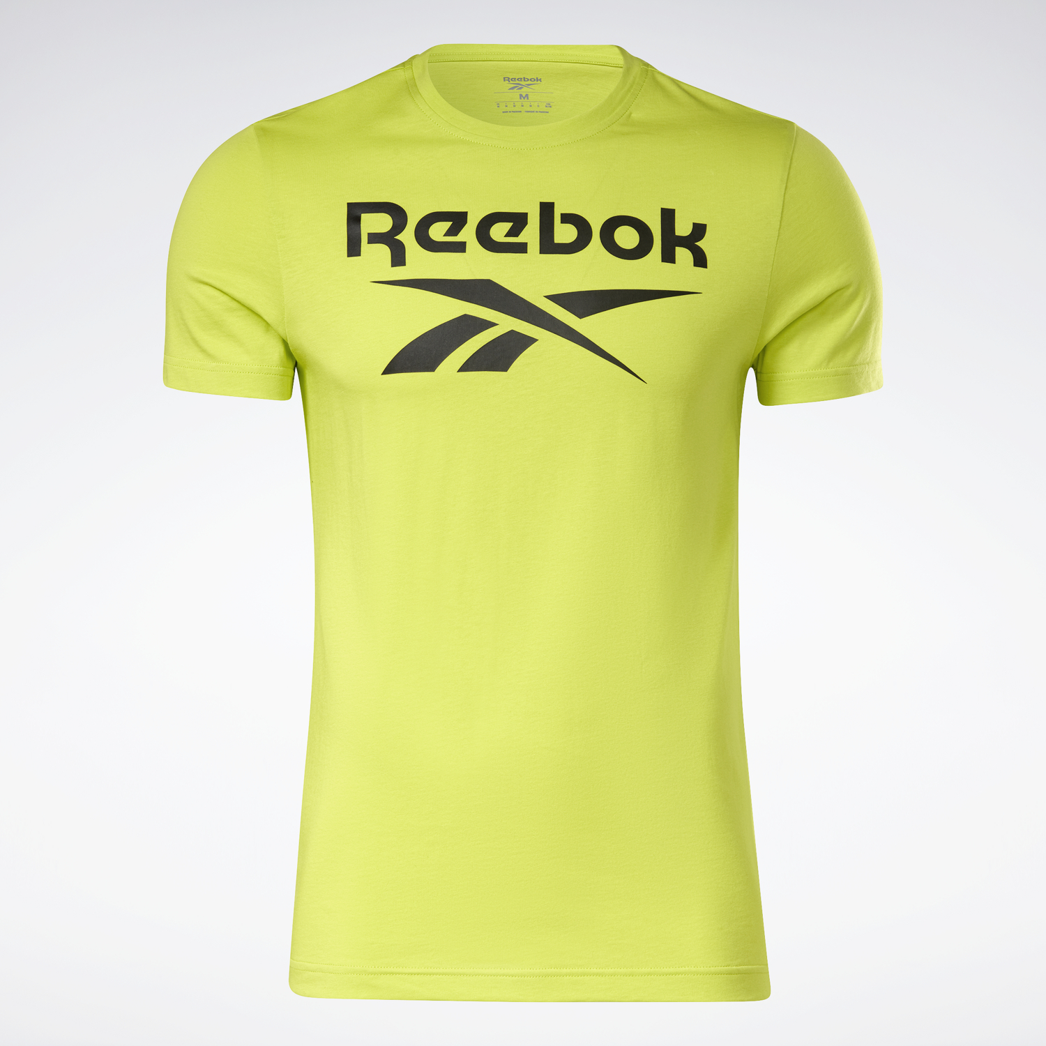 Ripley - POLO MANGA CORTA ALGODÓN HOMBRE REEBOK AMARILLO H49683