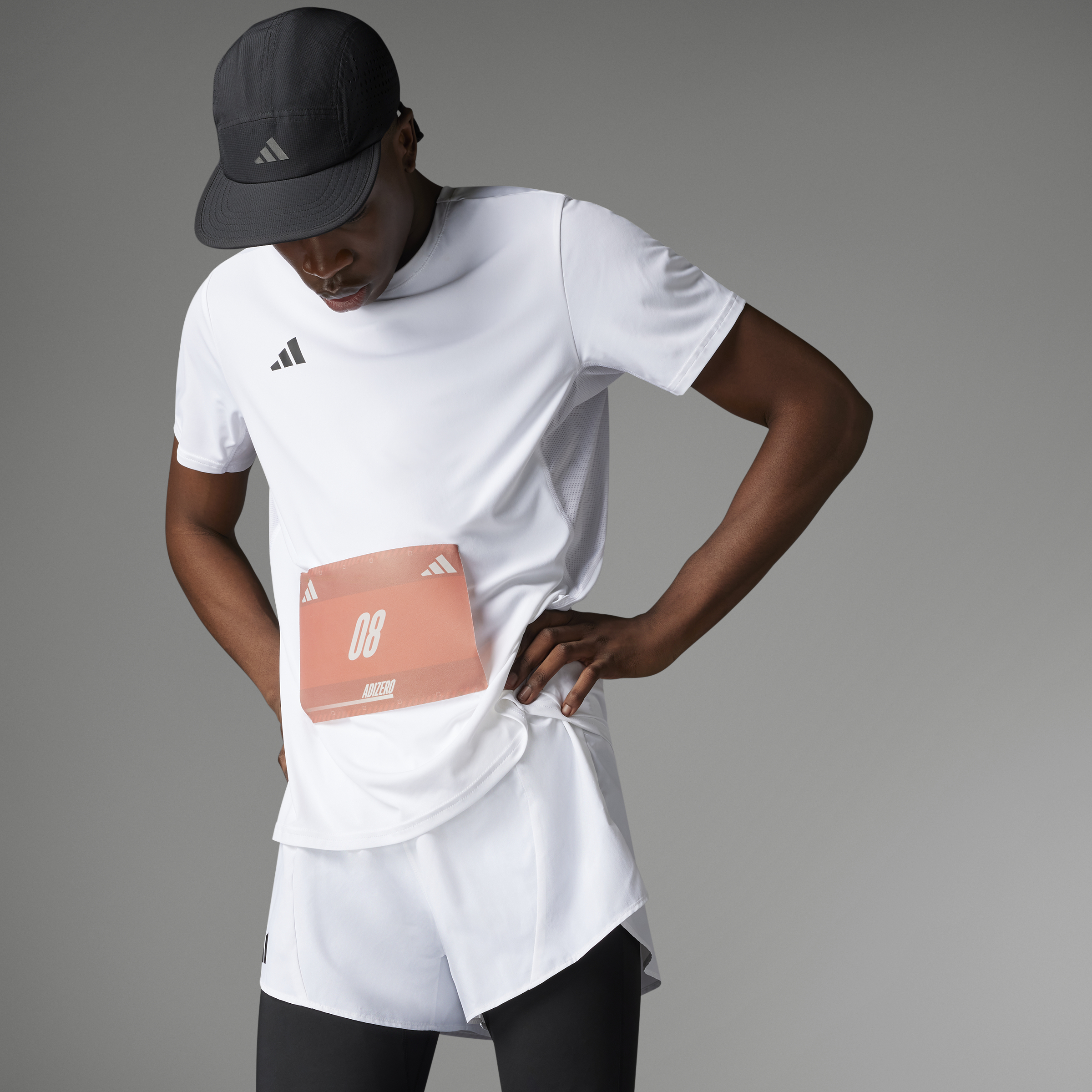 Ripley - POLO RUNNING HOMBRE ADIDAS IN1157 ADIZERO ESSENTIALS BLANCO