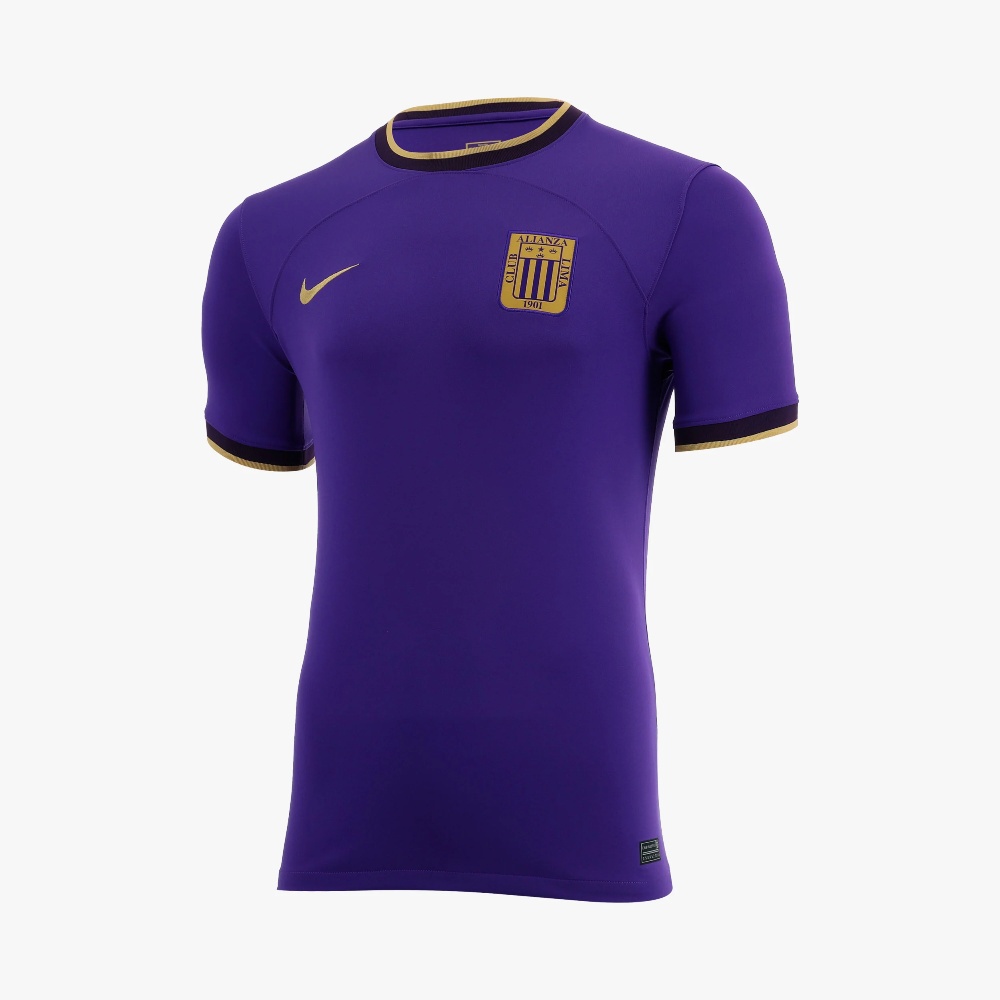 CAMISETA FÚTBOL HOMBRE NIKE FZ7785-504 MORADO MANGA CORTA ALIANZA LIMA 2024