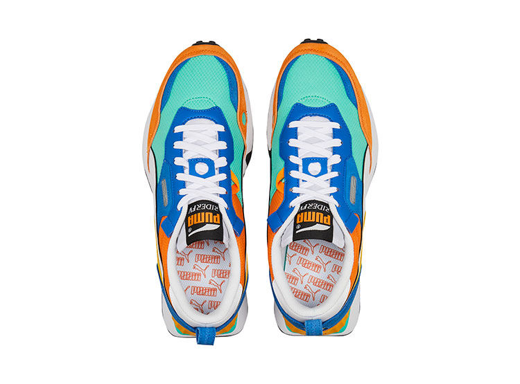 ZAPATILLAS HOMBRE PUMA URBANAS CELESTE RIDER FV FUTURE VINTAGE