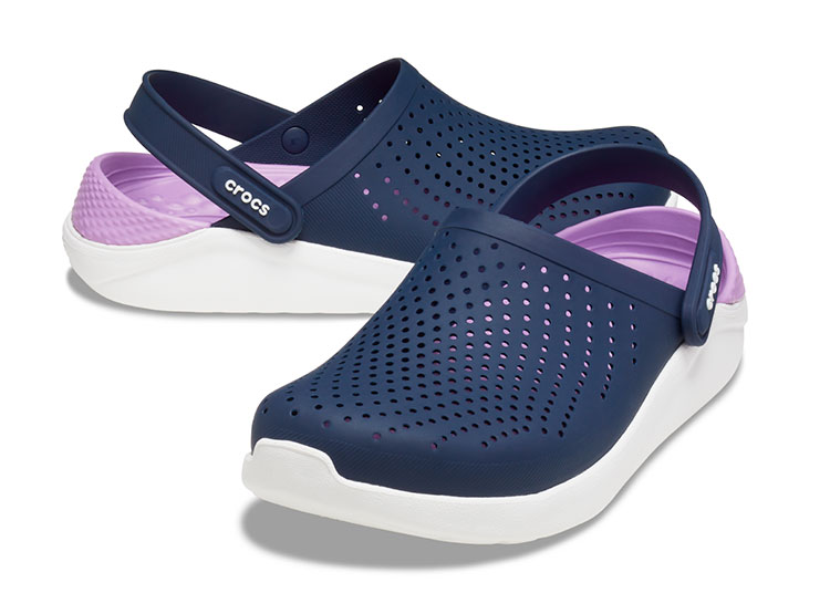 Ripley - SANDALIAS MUJER CROCS MORADO LITERIDE CLOG-204592-4SP