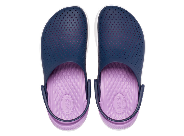 Ripley - SANDALIAS MUJER CROCS MORADO LITERIDE CLOG-204592-4SP