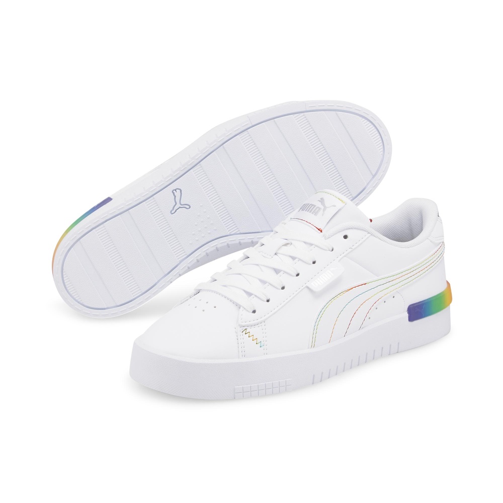 Ripley - ZAPATILLAS MUJER PUMA URBANAS BLANCO JADA RAINBOW HUES 384823 02