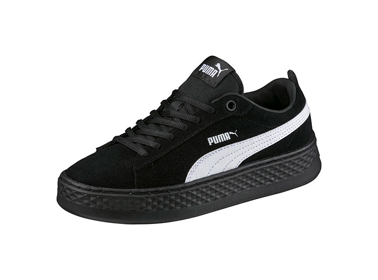 Ripley - ZAPATILLAS MUJER PUMA URBANAS NEGRO SMASH PLATFORM SD