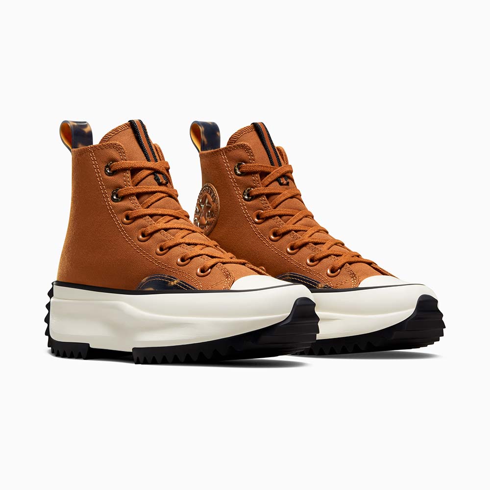 ZAPATILLAS MUJER CONVERSE URBANAS MARRÓN RUN STAR HIKE PLATFORM TORTOISE